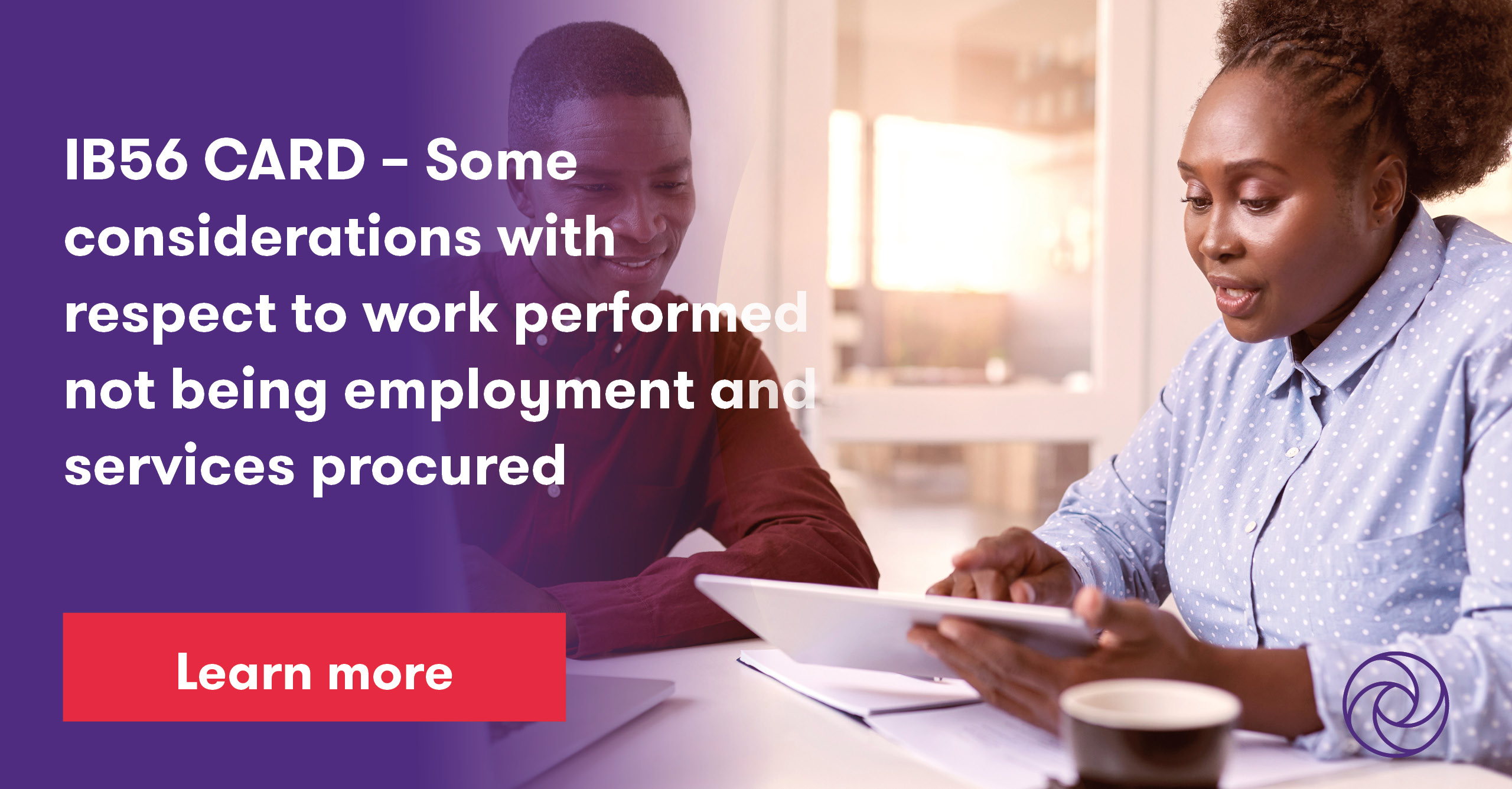 IB56 Card - Some considerations with respect to work performed not ...